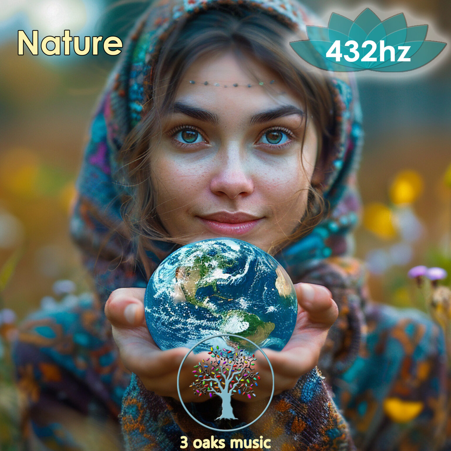 Nature 432 hertz | Communication with nature - 3oaksmusic